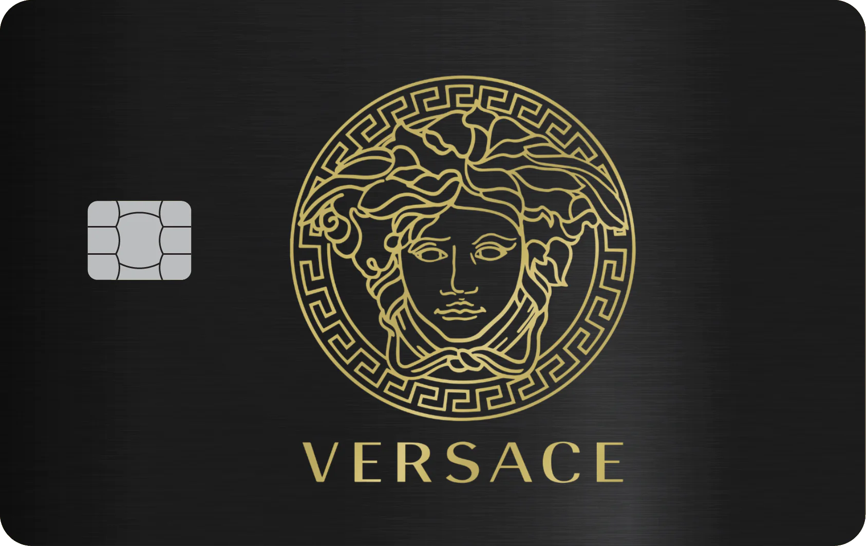 VERSACE MINIMALIST LOGO CARD – ELITEX Engraving & More