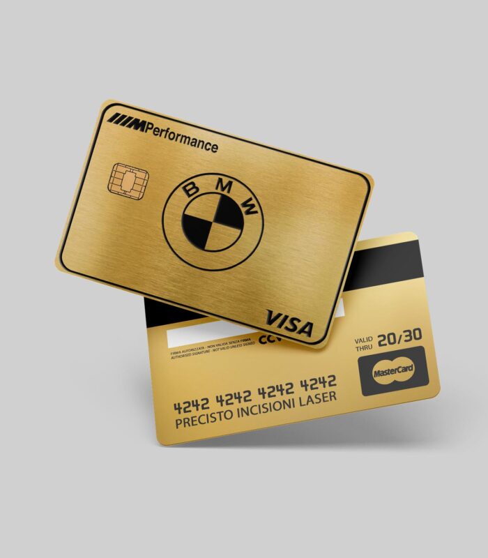 BMW GERMANY LOGO CARD – ELITEX Engraving & More